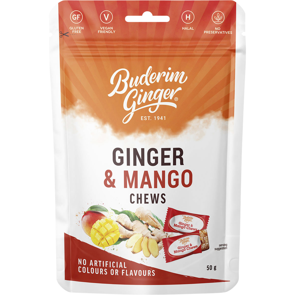 Ginger & Mango Chews – Wallaby Wellness