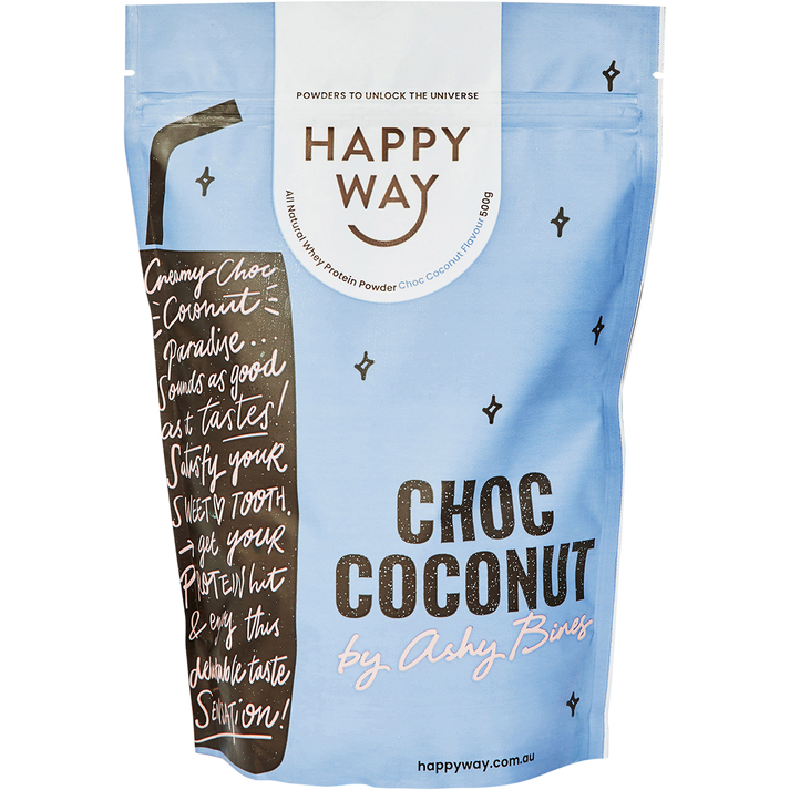 Ashy Bines Whey Protein Powder Choc Coconut – Wallaby Wellness